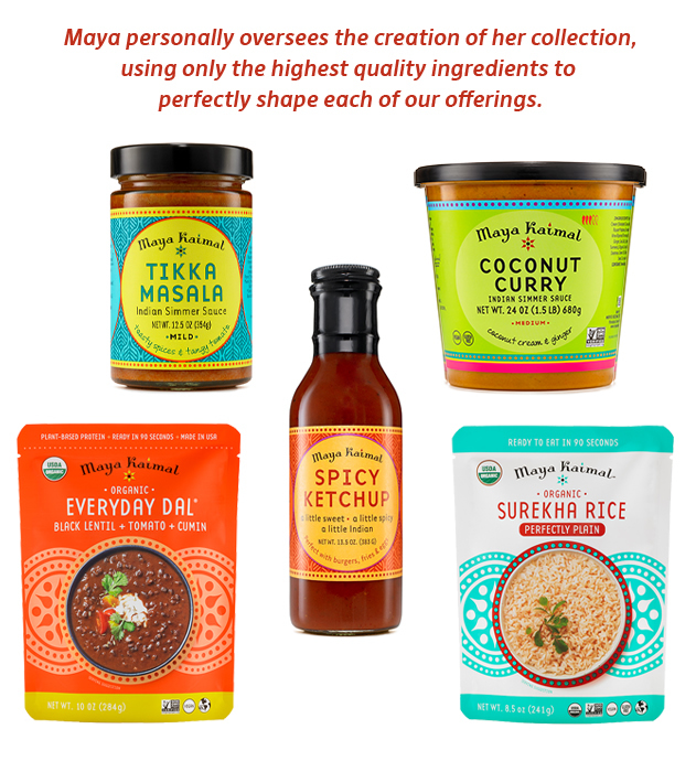 Products • MAYA KAIMAL FOODS