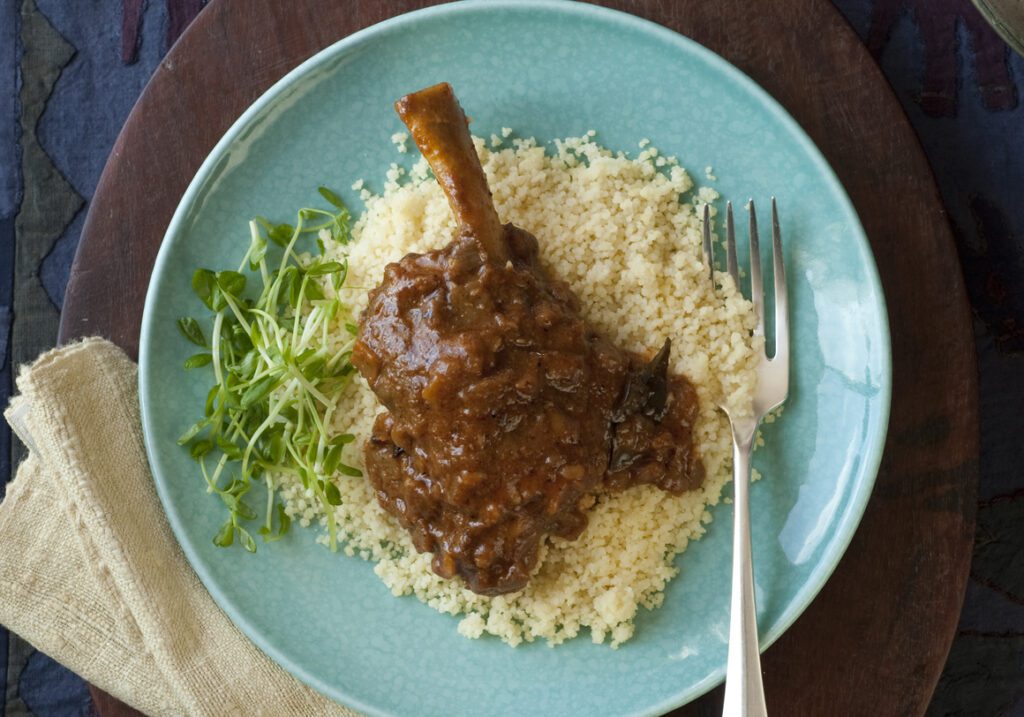Madras Lamb Shanks - Maya Kaimal