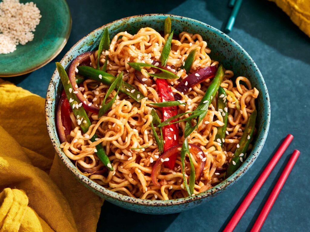 Spicy Indian Noodles - Maya Kaimal