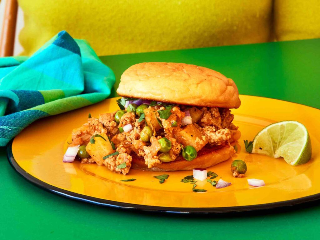 Madras Turkey Sloppy Joes - Maya Kaimal